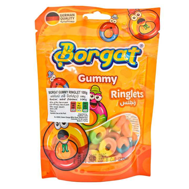 Borgat Gummy Ringlets 100G | Daraz.lk