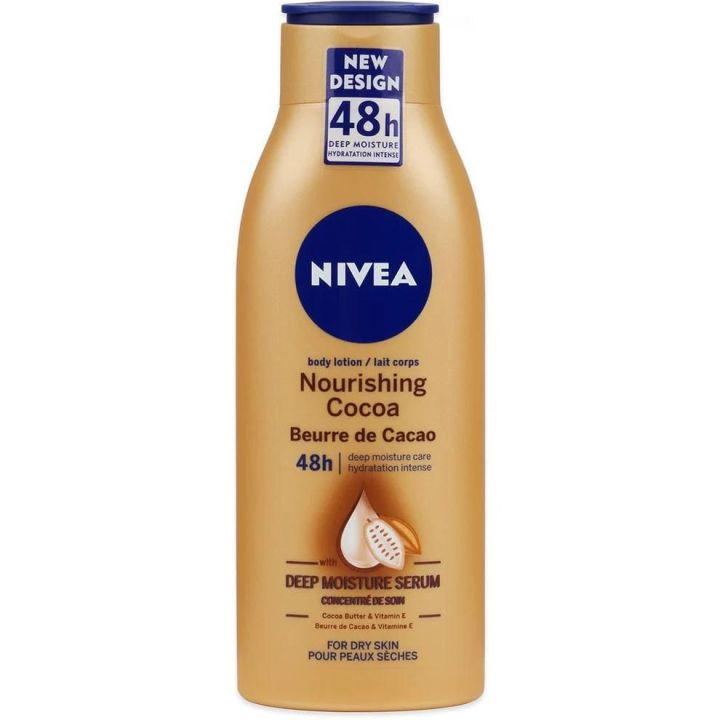 Nivea Nourishing Cocoa Butter Body Lotion 48h Deep Moisture Care - 400ml | Daraz.lk