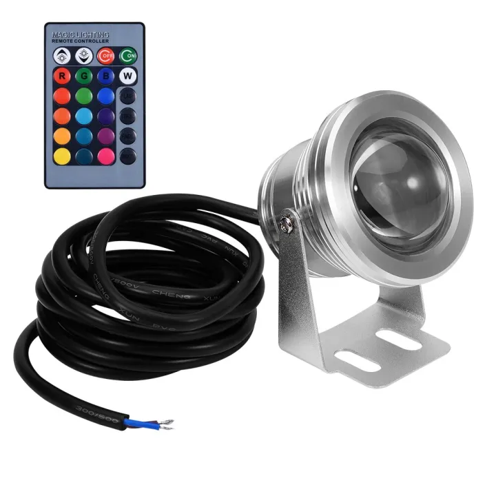 30 cm Line RGB LED Underwater Flood Light 12V Waterproof Swimming Pool ...