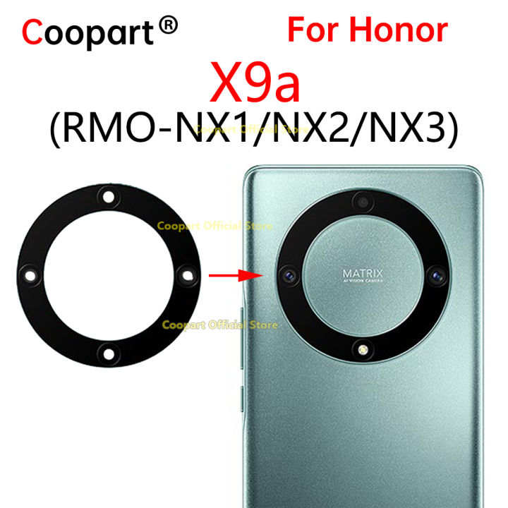 New Coopart Rear Back Camera Glass Lens Replacement For Honor X9a 5G ...
