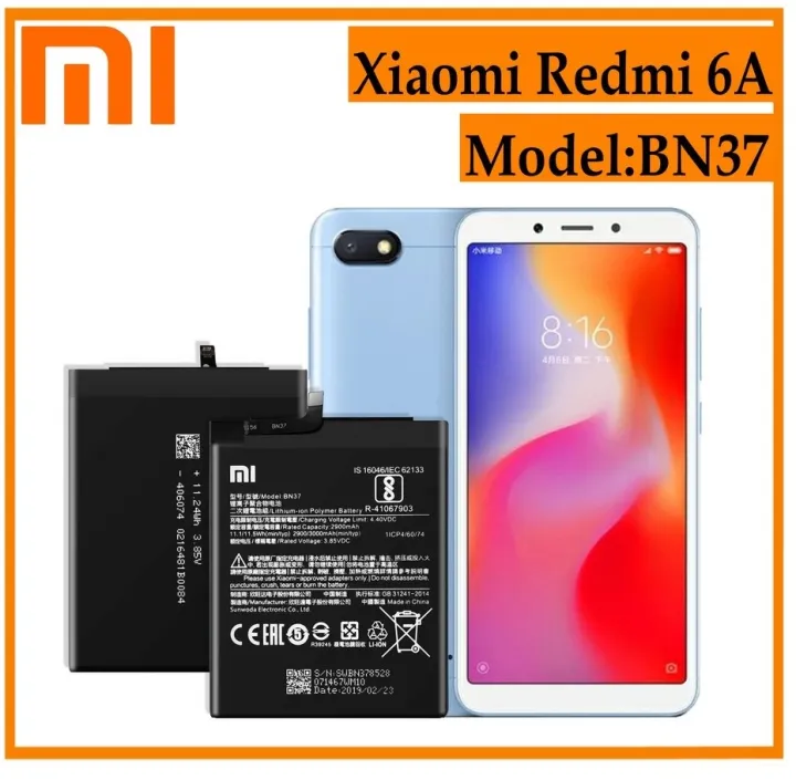 Redmi 6, Redmi 6A BN-37 BN 37 Battery BN37 Battery 3000mAh | Daraz.lk