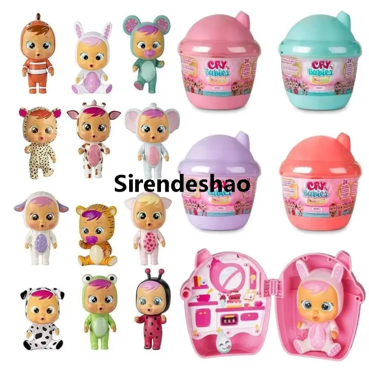 Sirendeshao IUQXU Genuine Version Cry Babies Crying Doll Magic Tears ...