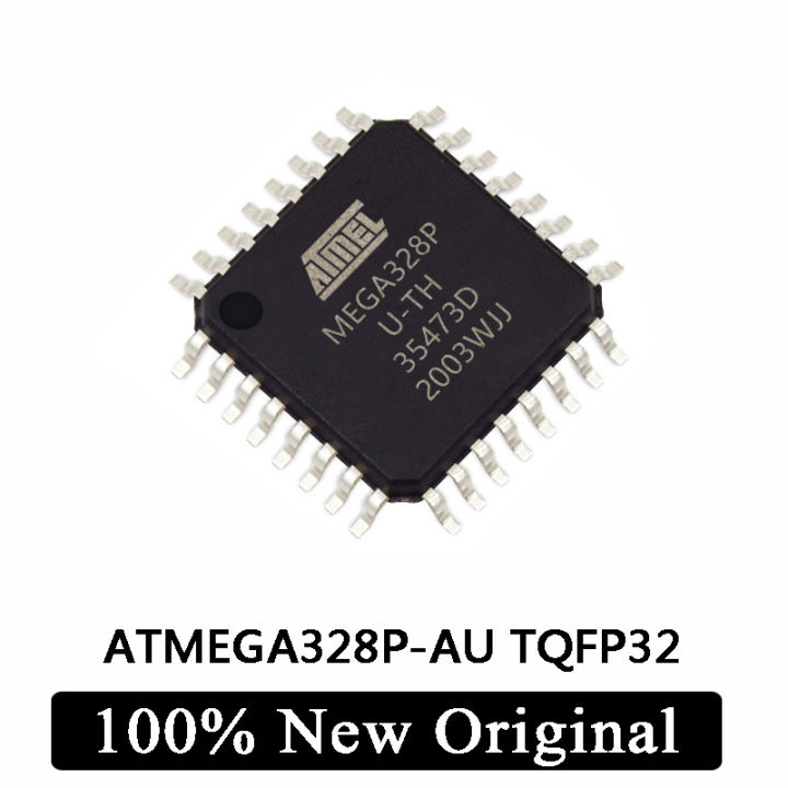 100% New Atmega328p-Au Atmega328p Smd Tqfp32 Chip Microcontroller Ic ...