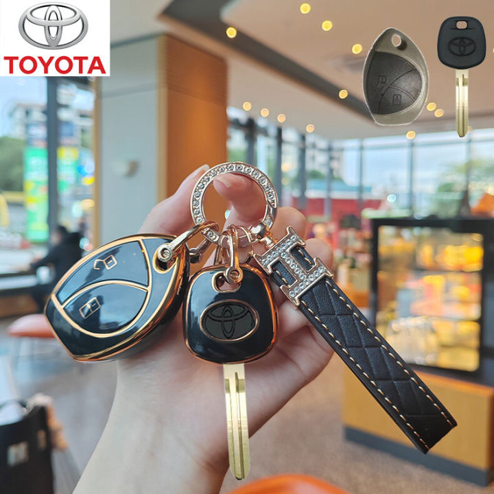 toyota car key case for vios hilux vigo innova fortuner cobra car alarm ...