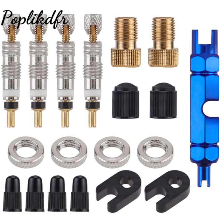 Poplikdfr Bike Valve Core Tool Set Bicycle Tyre Parts Bike Tire Valves ...