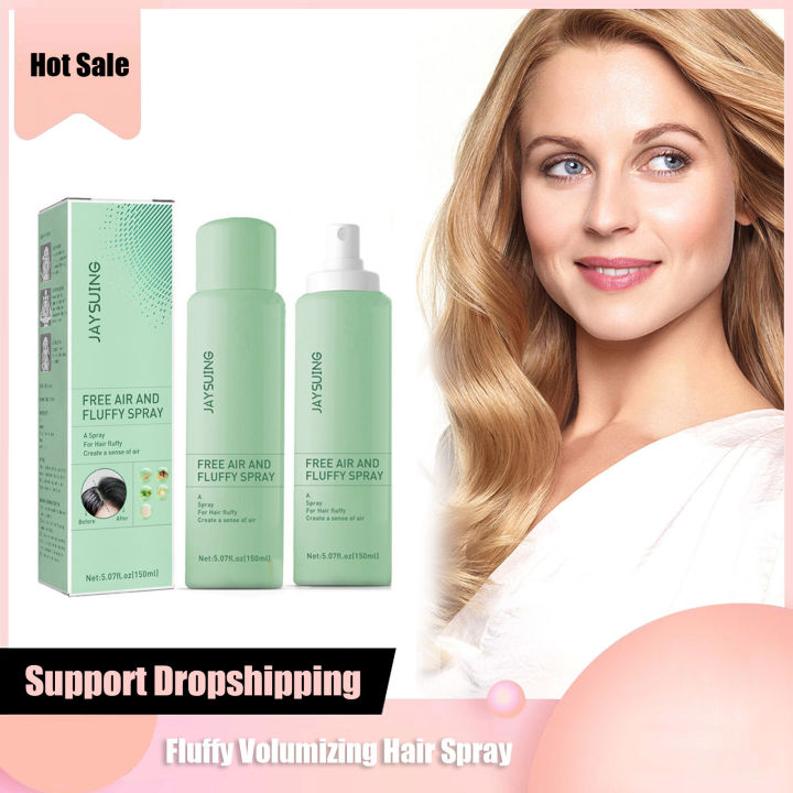 Fluffy Volumizing Hair Spray Oil Control Refreshing Absorb Grease Clean ...