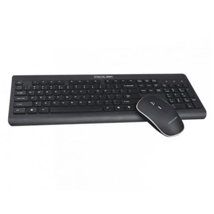 Prolink Wireless Multimedia Keyboard Optical Mouse Desktop Combo Pack ...