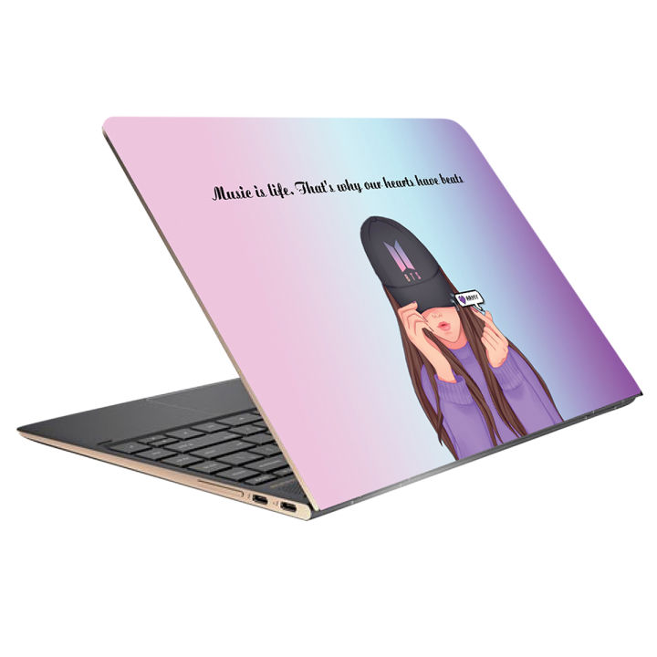 BTS Laptop Skin Protector Sticker(For 15.6 inch Laptops) | Daraz.lk