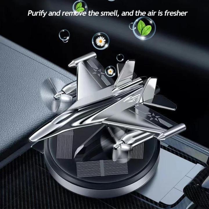 Solar car air freshener, aircraft rotating aromatherapy perfume, car ...