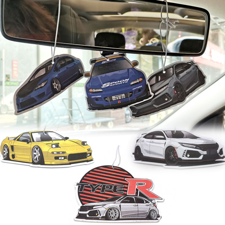 JDM Car Air Freshener Hanging Rearview Mirror Perfume For Honda Spoon ...
