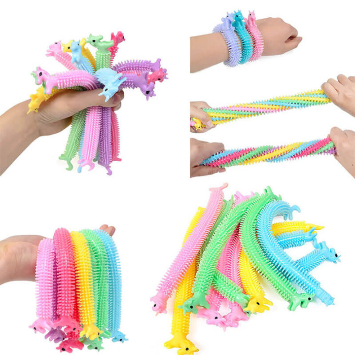 19CM TPR Sensory Stretch Fidget Toys Pop it Fidget Indoor Fitness Tools ...