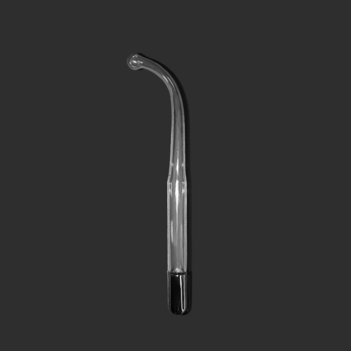 1pc Ear Shap High Frequency Electrode HF Electrotherapy Wand Acne ...