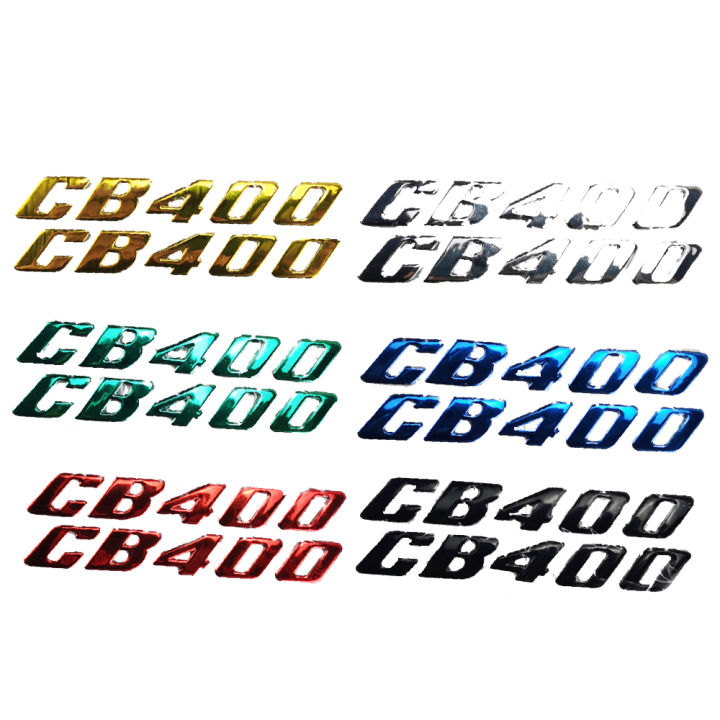 Motorcycle 3d Emblem Badge Decal Wheel Cb400 Sticker For Honda Cb400 ...