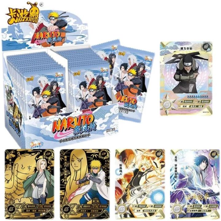 Kayou Naruto Cards Tier 4 Wave 1 Box Naruto Kayou Card Game Collection ...