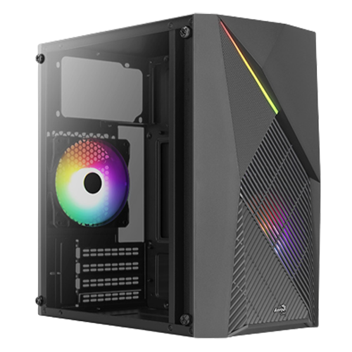 RUIX TIAN MINI ATX Gaming Computer Case with RGB Strip | Daraz.lk