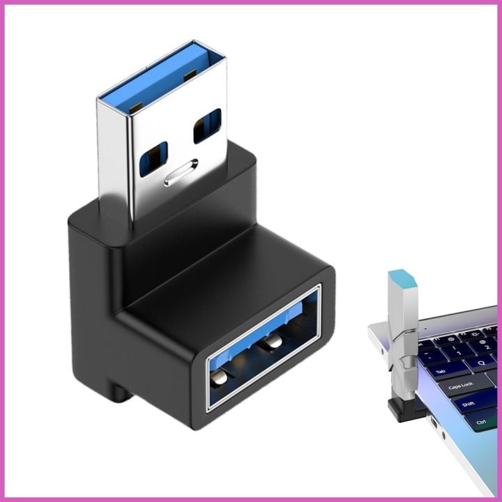 USB C 90 Degree Adapter 90 Degree USB C Right Angle Adapter for USB ...