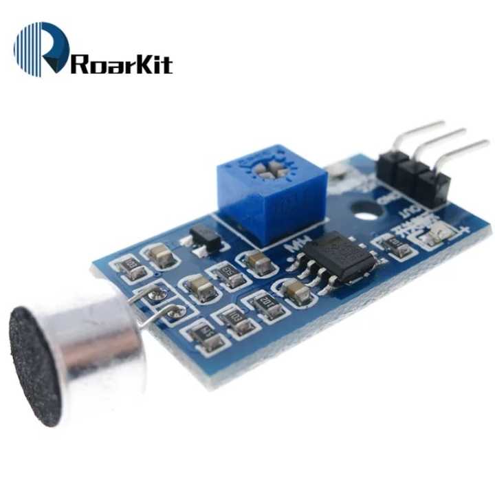 3pin Voice Sound Detection Sensor Module Intelligent Smart Robot Helicopter Airplane Boart Car ...
