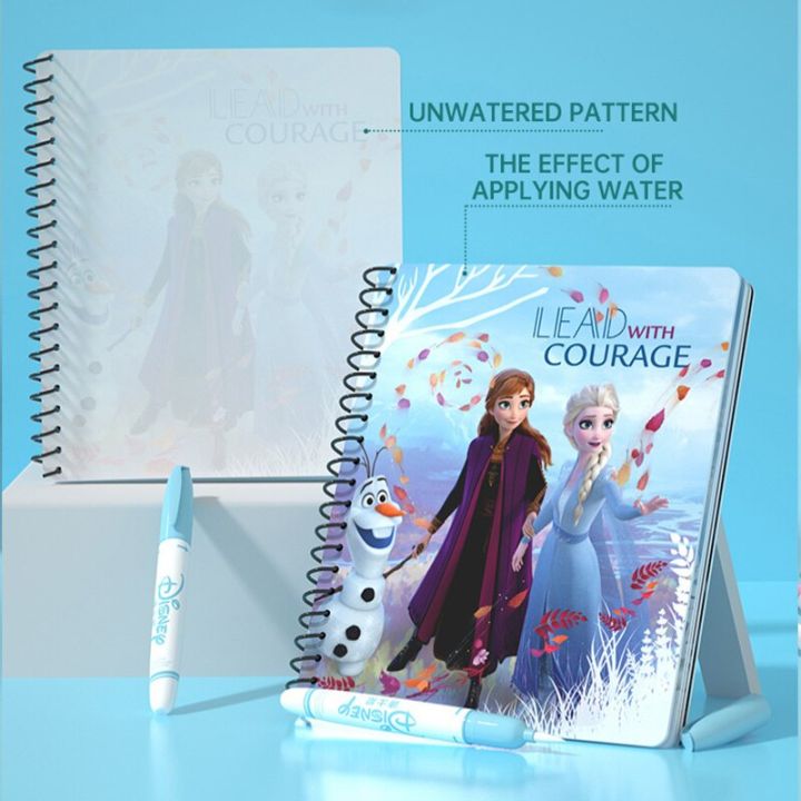 Disney Frozen Magic Water Drawing Book Children Painting Toys Reusable ...
