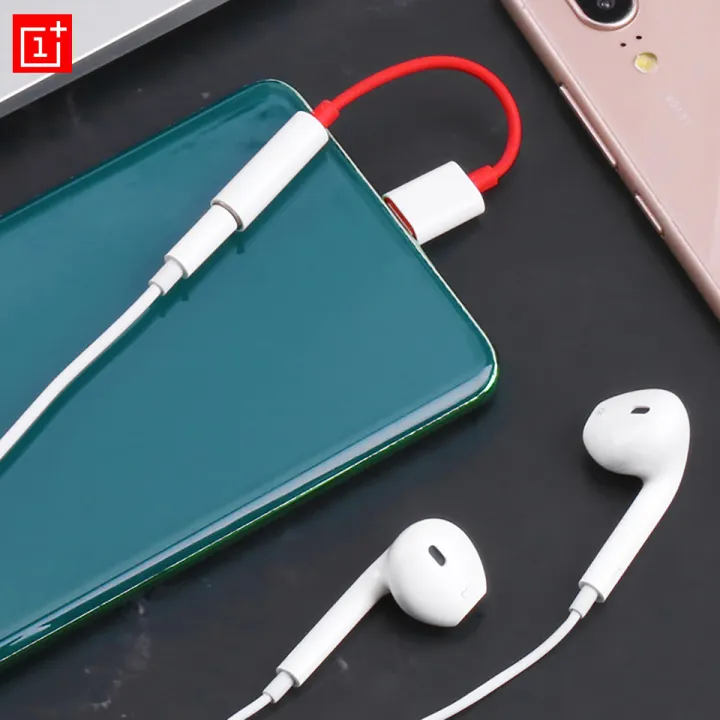 Original Oneplus 10 pro r 9 8 7t Pro 7 9r 8t Nord Usb Type C To 3.5 mm ...