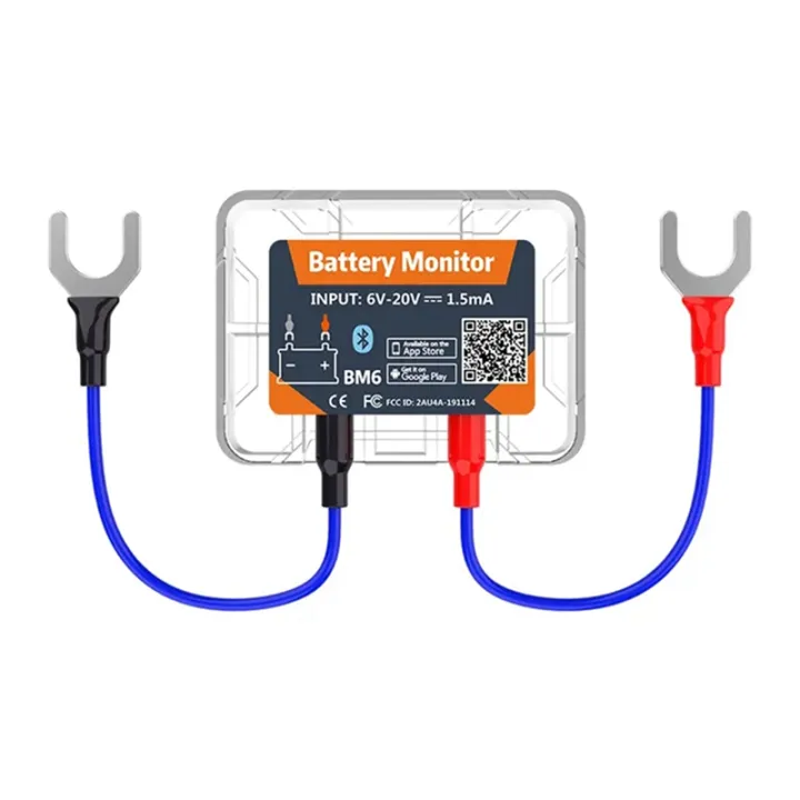 12V Battery Monitory BM6 with Car Battery Health Check APP Monitoring ...
