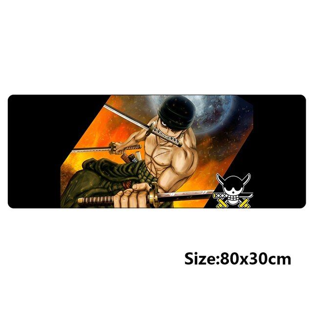 Mouse Chopper Zoro Luffy Nico 80*30Cm One Piece Piece Roronoa Anime ...