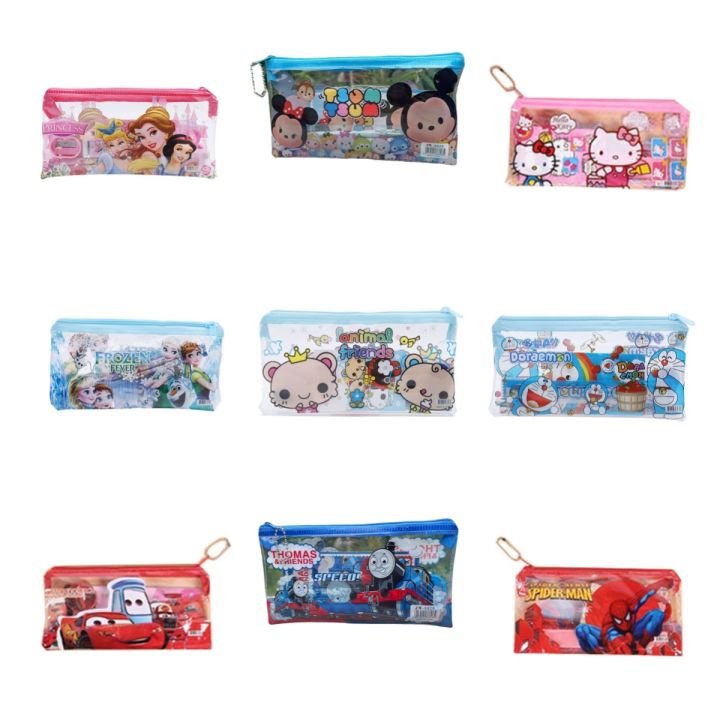 Pokemon Pikachu Anime Stationery Set Bags Children's Cute Cartoon ...