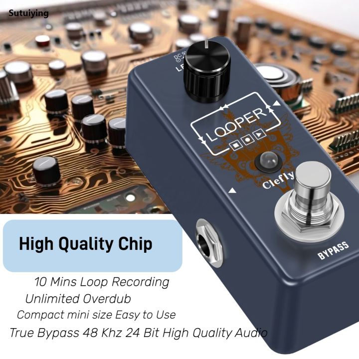 Sutuiying Rowin Sub-brand Loop Box Bass Guitar Effect Pedal Looper True ...