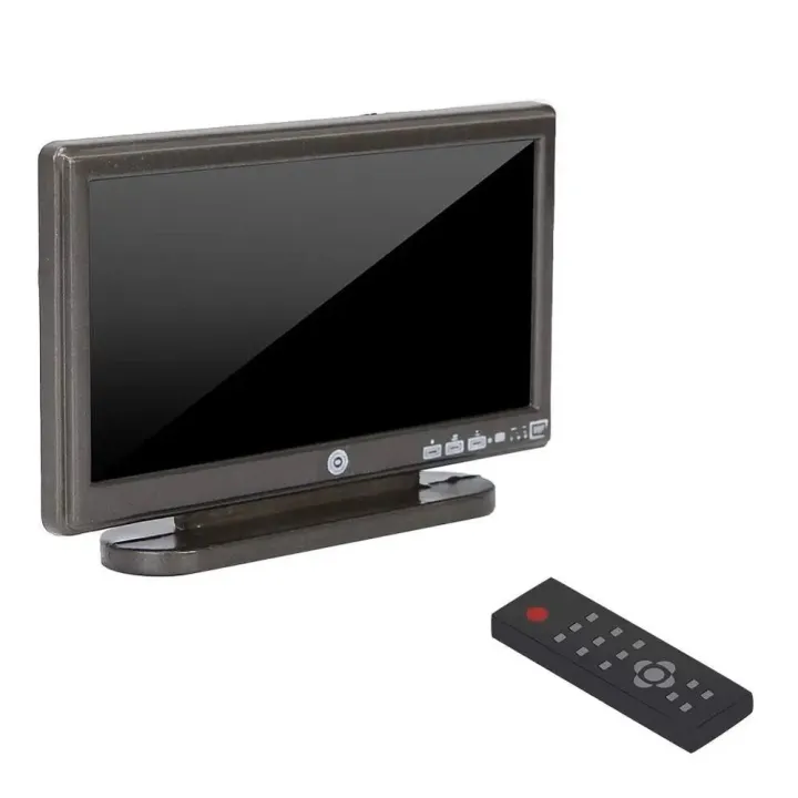 Playing House :12 Doll House TV Simulation Flat-Panel Miniature ...