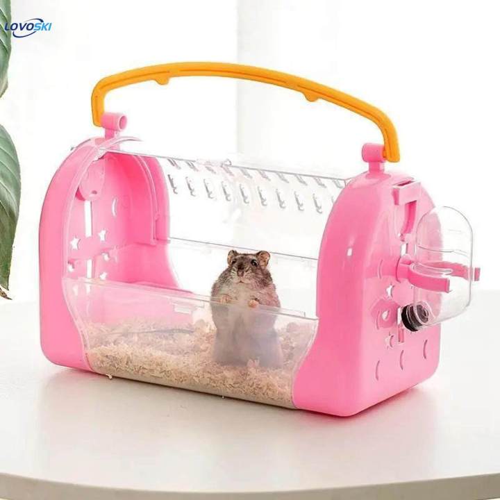 Hamster Carrier Cage Pet Outgoing Cage Bird Mice Guinea Pig Travel ...