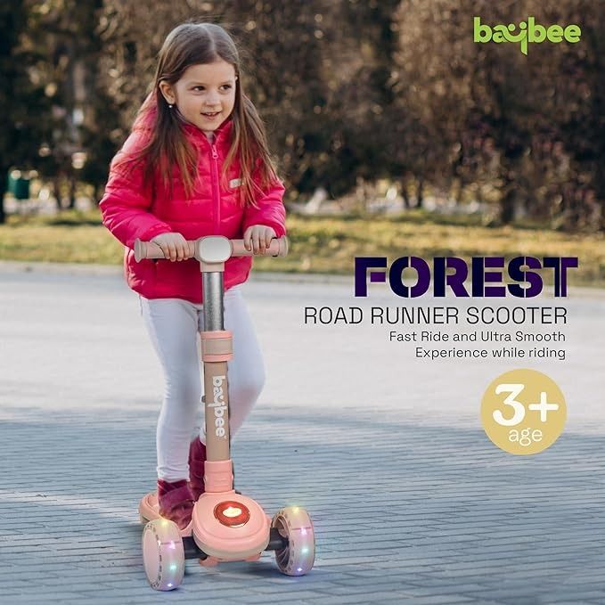 Baybee Taz Skate Scooter for Kids, Kick Scooter, Smart 3 Wheel Kick ...