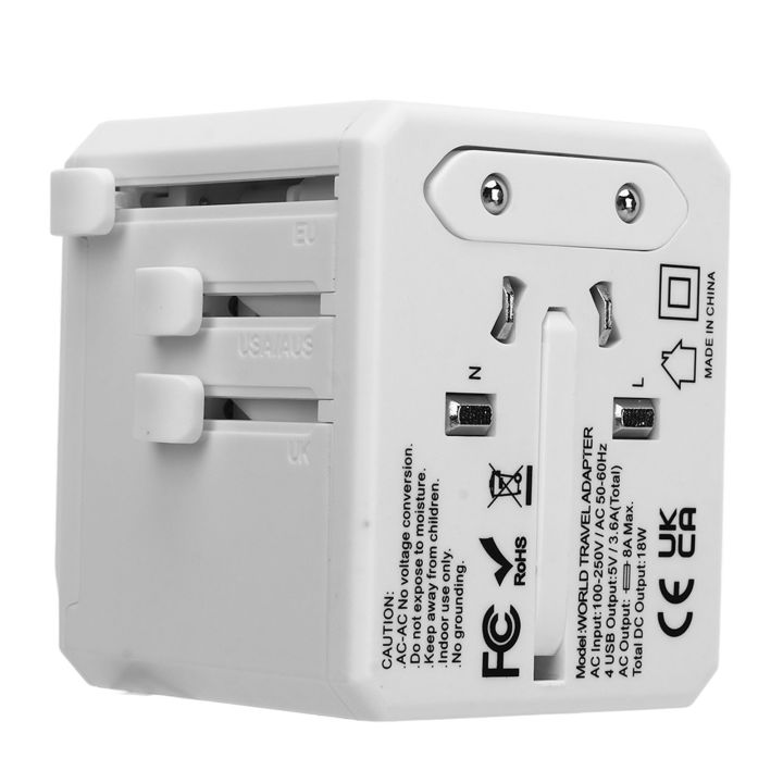 AC Power Plug Adapter Universal Travel Adapter Universal for Business ...