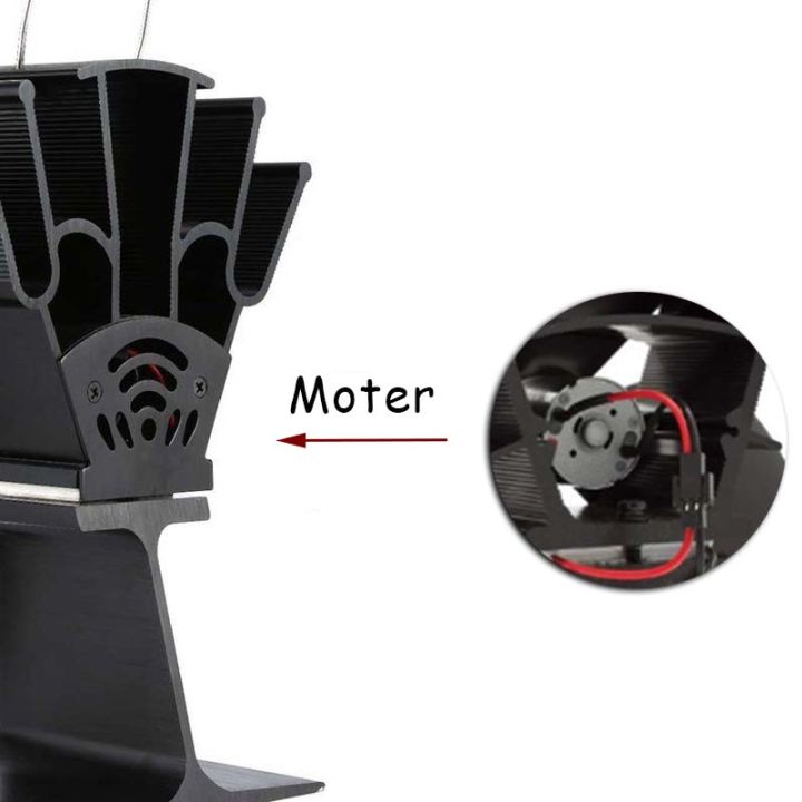 General Fireplace Fan Motor 1450RPM Heat Powered Stove Fan Motor ...