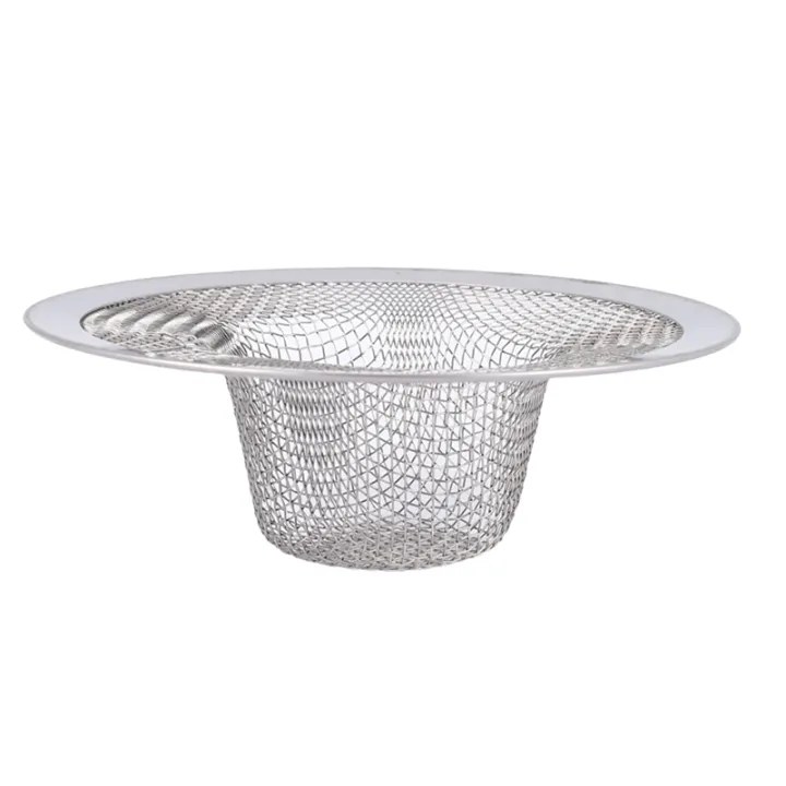 Stainless Steel Drainer Basin Filter Mesh Sink 3.5 Inch Top Diameter ...