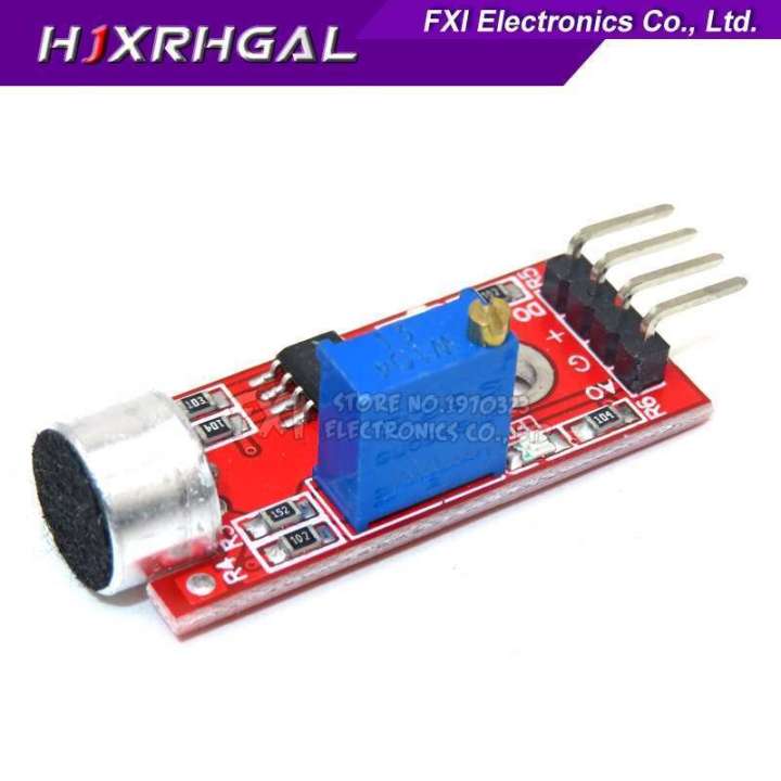 KY-037 New 4pin Voice Sound Detection Sensor Module Microphone ...