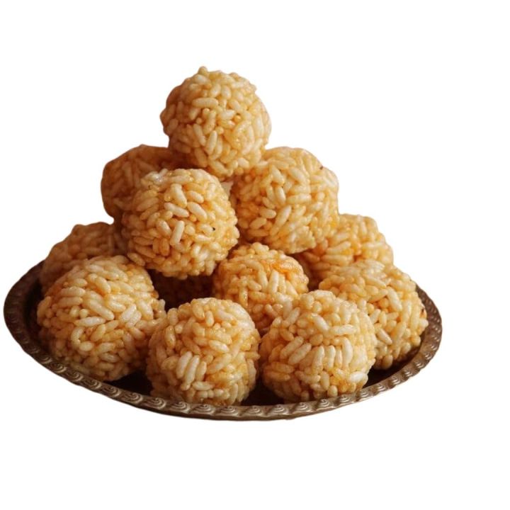 KVD Collection Muri Moa | Puffed Rice Jaggery Laddu | Moori Jaggery ...