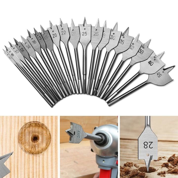 Punch Tool Titanium Plated Woodworking Drill Bit Wood Plate Opener ...