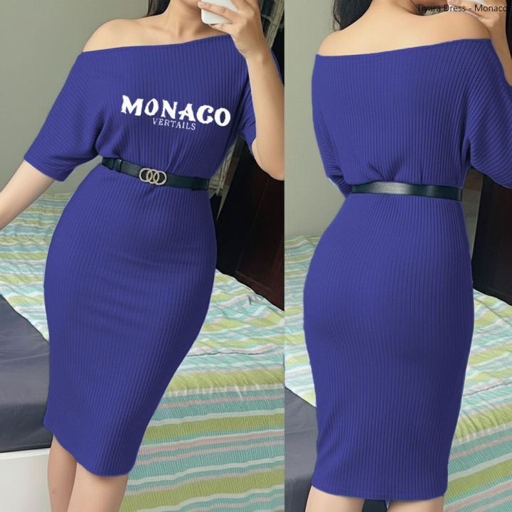 Tiyara Dress - Monaco Lady Dress Girls Woman Women Frock Tight Bodycon ...