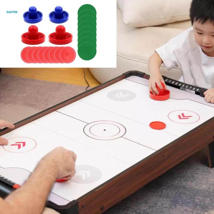 1 Set Mini Air Hockey Pushers and Air Goal Handles Paddles | Daraz.lk