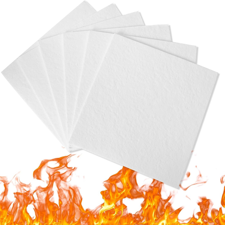 15 Sheets Ceramic Fiber Paper Insulation Gasket Paper | Daraz.lk