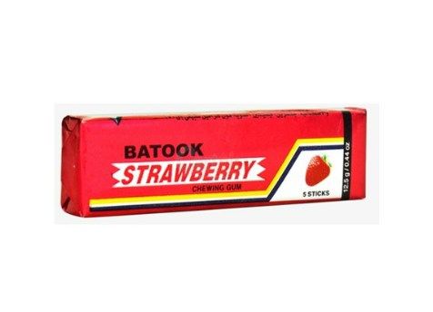 Batook Strawberry Chewing Gum 12.5g (20 Pack ) | Daraz.lk