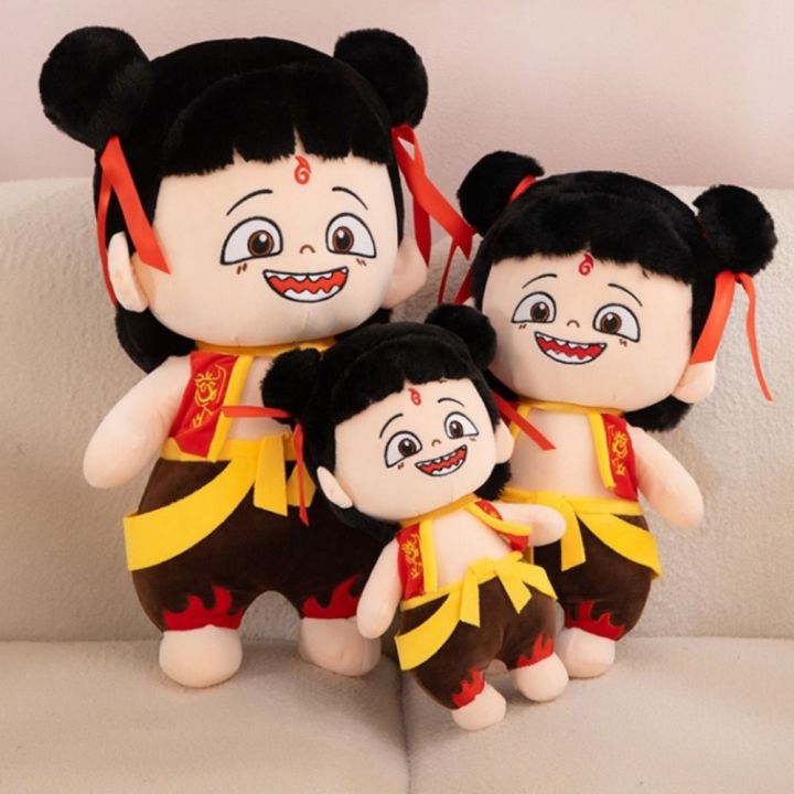 Plush Pillow Toys Chinese Animation Ne Zha 2 Plush Toy PP Cotton ...