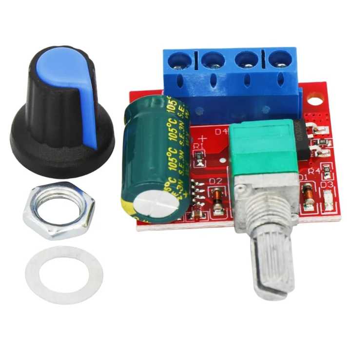 DC 4.5V-35V 5A 20khz LED PWM DC Motor Controller Speed Control Dimming Max 90W Newest | Daraz.lk