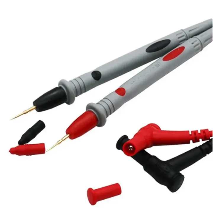 Practical 1000V 10A Thin Tip Needle Multi Meter Test Probe Digital ...