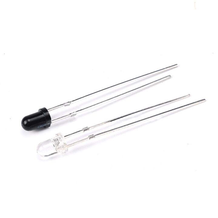 GREATZT 10pairs F3 3MM 940nm LEDs infrared emitter and IR receiver diodes each 5pcs Infrared to ...
