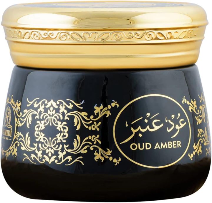 Hamidi Amber Muattar 100% Pure Oriental Oud Bakhoor 40 Grams Long ...