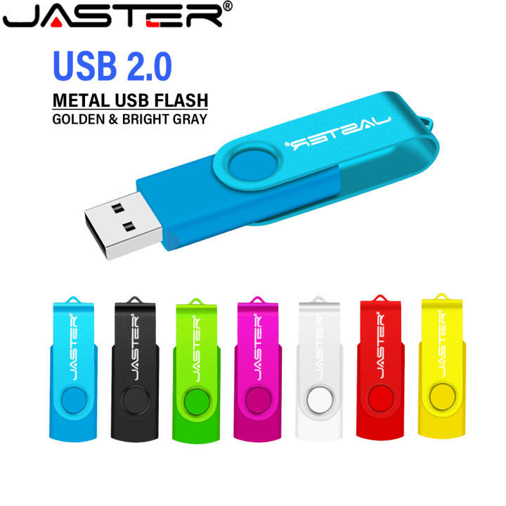 JASTER High Speed OTG USB Flash Drives 2.0 Pen Drive 64GB Pendrive 2 in ...