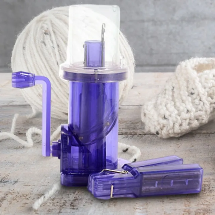 Plastic DIY Sewing Knitting Machine Spool Knitter Weave Tool Hand ...