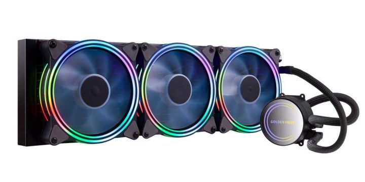 GOLDEN FIELD ICY Chill 360G ARGB Lighting Liquid CPU Cooler | Daraz.lk