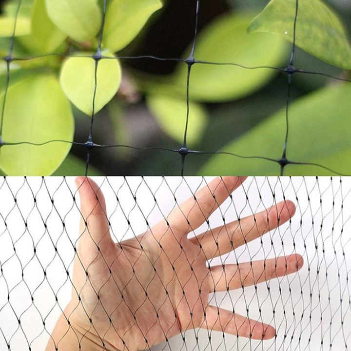 Black Anti Bird Netting Poultry Net Aviary For Vegetables Plants and ...