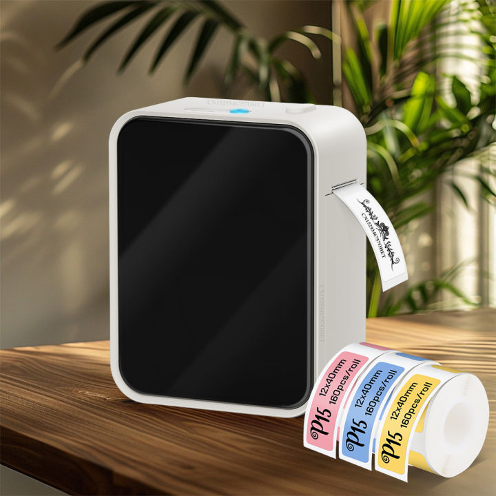 Thermal Label Printer P15 Similar as D11 D110 D101 Labeling Machine ...